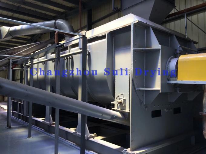 Chemical Dye Sludge Paddle Dryer With Air Drying Medium And Varied ...