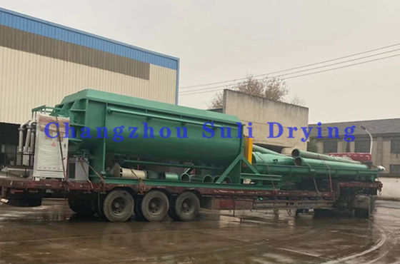 Chemical Dye Sludge Paddle Dryer With Air Drying Medium And Varied ...